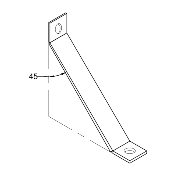 45° Strut Brace | Wiltaec