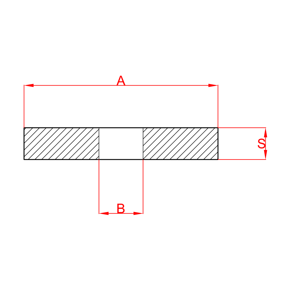Square Washer | Wiltaec