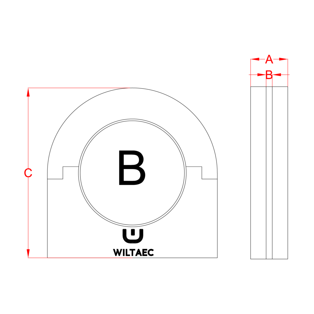 Pipe Hanging Saddle – Wiltaec