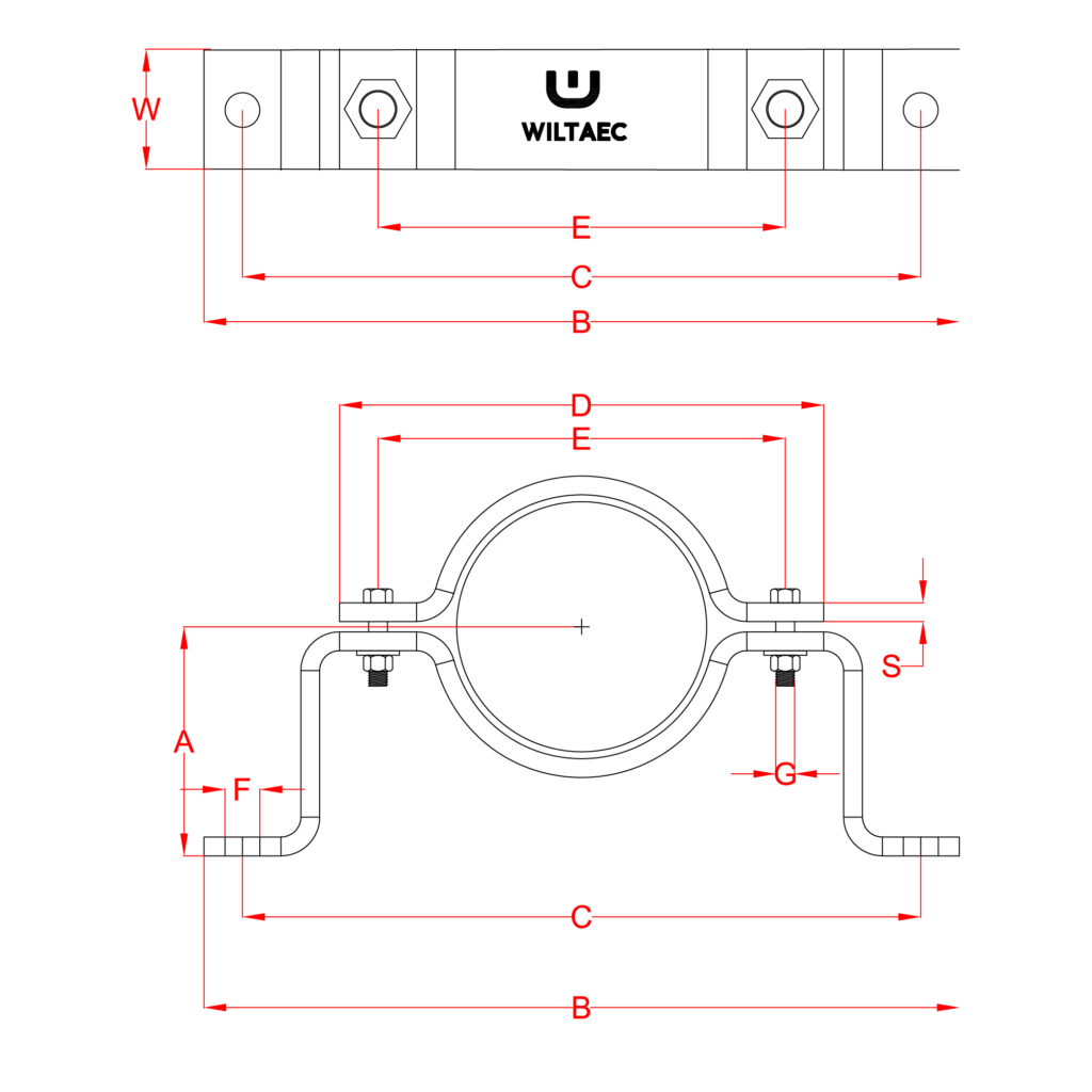 Standard offset Clamp – Wiltaec